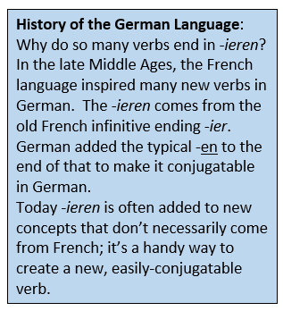 Section 5-2: Conversational Past–das Perfekt (Present Perfekt) – German 102